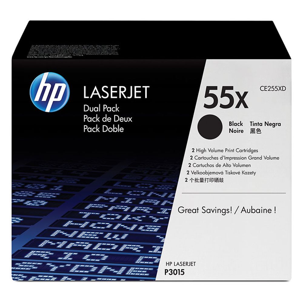 HP 55X 2Pack High Yield Black Toner | ΚΩΤΣΟΒΟΛΟΣ - kotsovolos.gr