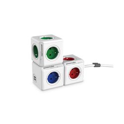 Powercube Original USB Red Πολυπριζο | ΚΩΤΣΟΒΟΛΟΣ - kotsovolos.gr