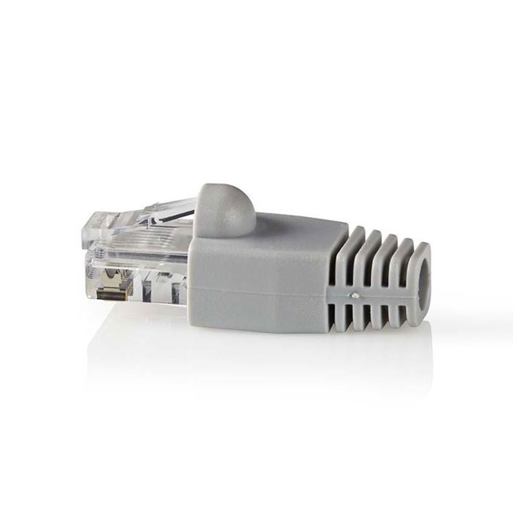 Nedis CCBW89355GY Cat 6 UTP Network Connector Set RJ45 Male-Free Strain ...