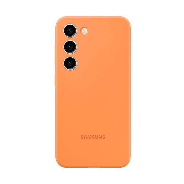 Samsung Galaxy S23 Silicone Cover Orange Θήκη Κινητού | ΚΩΤΣΟΒΟΛΟΣ - kotsovolos.gr